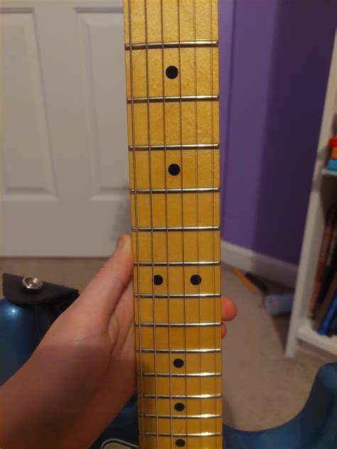 Are The Two E Strings Too Close To The Edge Of The Neck Ive Noticed