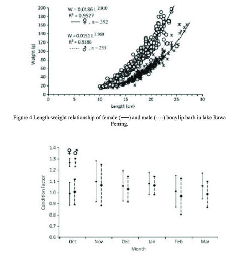 Condition Factors Mean And Standard Deviation Of Female And Male Download Scientific