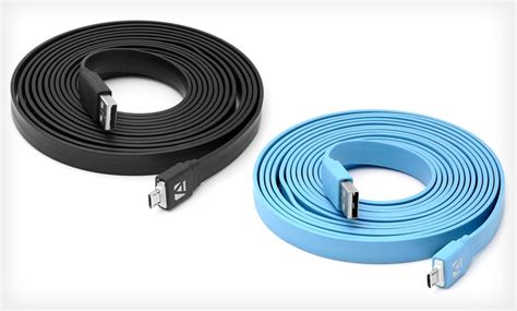 Flat Micro Usb Cable Groupon Goods