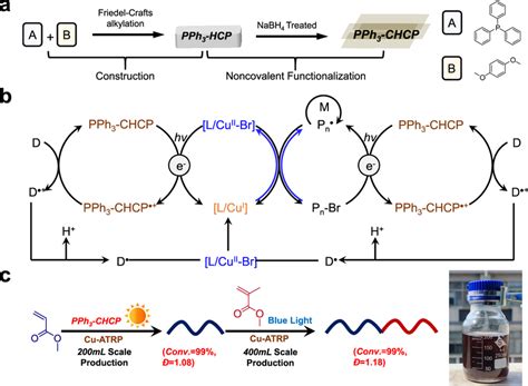 Development Of Photocatalyst For Large Scale Sunlight Driven Cu Atrp A Download Scientific