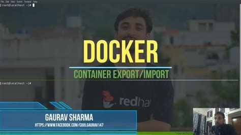 11 Docker In Hindi Export Import Docker Container Youtube