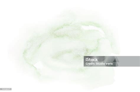 추상적 인 수채화 텍스처 디자인 청록색 연한 녹색 파란색 브러쉬 획 프레임 테두리 그라데이션에 대한 스톡 벡터 아트 및 기타 이미지 Istock