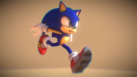Sonic The Hedgehog Running Animation