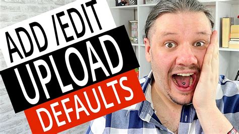Add Edit Upload Defaults Youtube Video Auto Fill Youtube