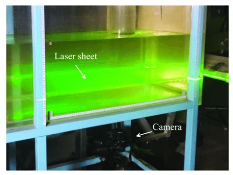 Photos Of The Experimental Set Up For Particle Image Velocimetry Piv