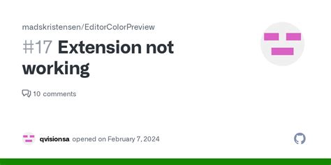 extension not working · issue 17 · madskristensen editorcolorpreview