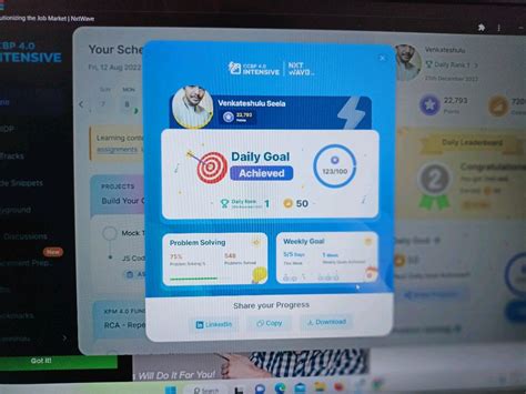 Venkatesh Seela On Linkedin Nxtwave Ccbpacademy Ccbpintensive Ccbp4