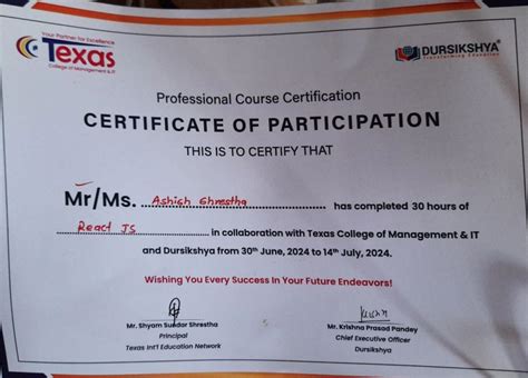 Ashish Shrestha On Linkedin React Certification Webdevelopment Professionalgrowth