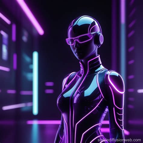 4d Beautiful Tesseract Lights On Edges Prompts Stable Diffusion Online