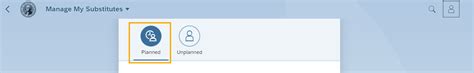 myportal manage my planned substitutes office of financial management