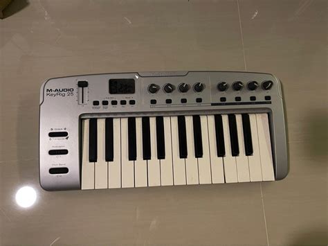 M Audio Keyrig 25 Midi Keyboard Hobbies And Toys Music And Media Musical Instruments On Carousell