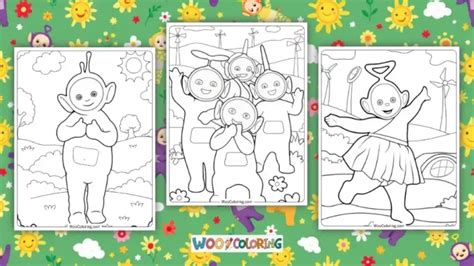 Teletubbies Coloring Book 2025