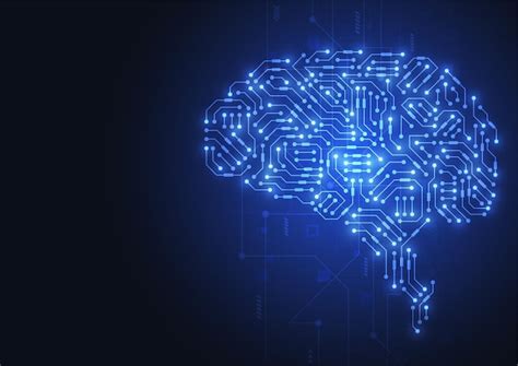 Premium Vector Technological Brain Abstract Circuit Board Vector