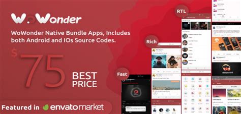 Download Mobile Native Social Timeline Applications For Wowonder Social Php Script V512