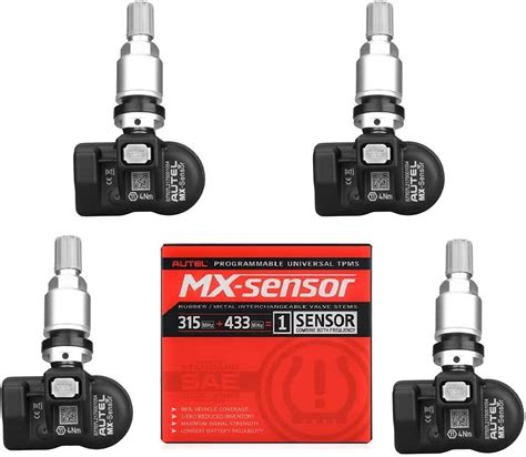 Autel MaxiTPMS 315Mhz 433Mhz 2In1 Universal Programmable OEM TPMS Fit Tire Pressure Monitoring