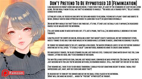 Dont Pretend To Be Hypnotised 10 Feminization By Femzom On Deviantart