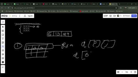 Rowise Sum Of 2d Array Into 1d Array Part 2 Youtube