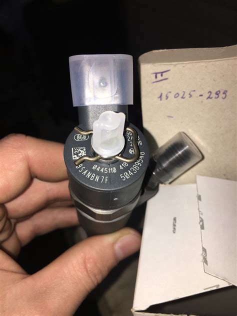 Замена форсунок — FIAT Ducato III, 2,3 л, 2015 года | поломка | DRIVE2