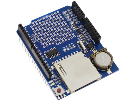 شیلد دیتالاگر آردوینو Arduino Data Logging Shield