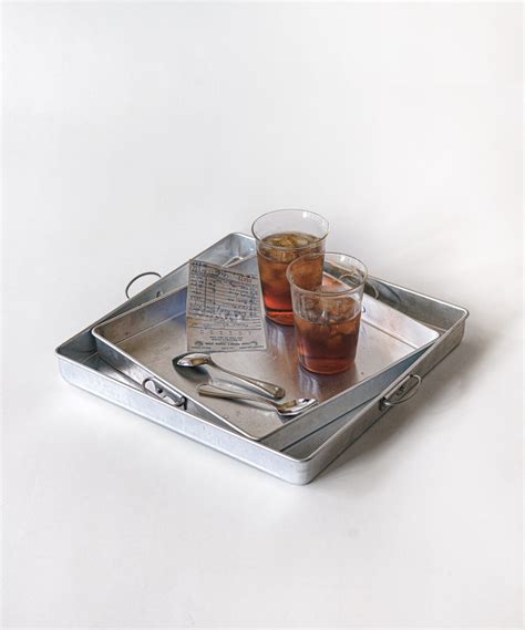 Cch 사각 알루미늄 트레이 스텐트레이 오봉 오븐트레이 카페트레이 위시버킷