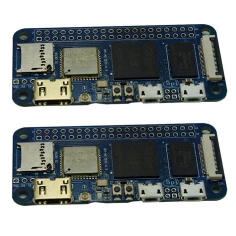 2x new for banana pi m2 zero allwinner h3 cpu open source sbc hardware platform 1080p hd video