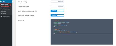 how to create a call to action button in the divi menu wp zone