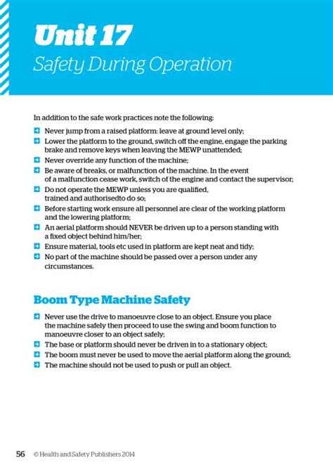 MEWP Safety Guide Book
