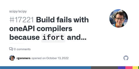 Build Fails With OneAPI Compilers Because Ifort And Ifx Are Both Used Issue Scipy