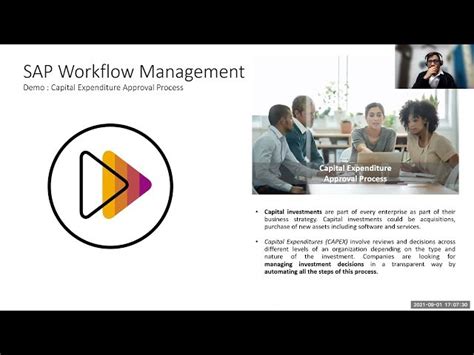Free Video Model An Approval Process For Capital Expenditures With Sap Workflow Management From
