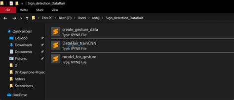 Sign Language Recognition Using Python And Opencv Dataflair