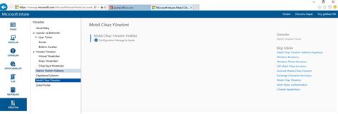 System Center Configuration Manager Ve Microsoft Intune Entegrasyonu