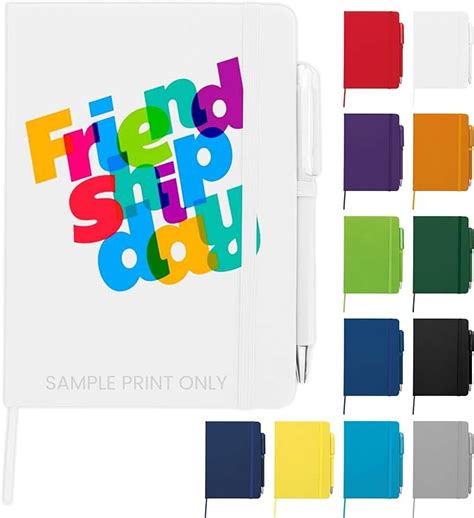 Customize123 Personalized Notebook Journal 5” X 7” 12 Pack Customized