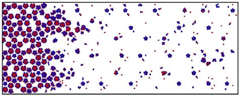 Clusters Cut By The Crack In A Model Quasicrystal Only The Smaller