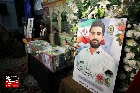 تشییع پیکر شهید امیرحسین ابراهیمی با حضور مسئولان خراسان جنوبی در بیرجند