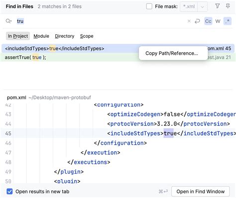 Search And Replace A Target Within A Project Intellij Idea Documentation