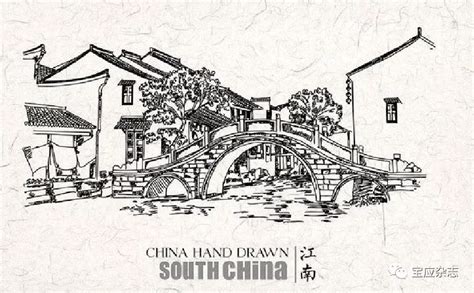 乌镇简笔画图片大全 乌镇儿童画 大山谷图库