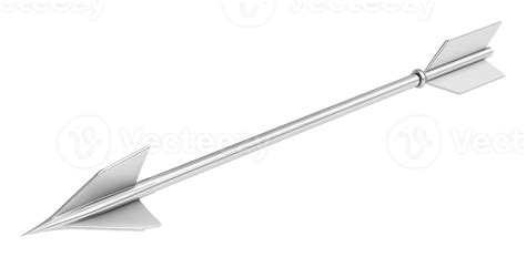 Metal Arrow With Broadheads For Hunting Purposes 53343699 Png