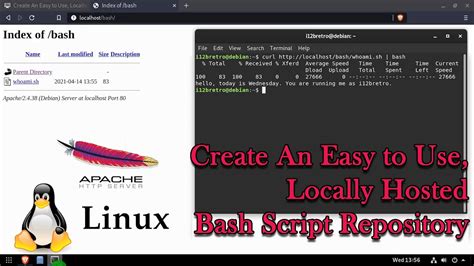 Create An Easy To Use Locally Hosted Bash Script Repository Youtube
