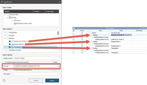 Exporting Project Data To Ifc