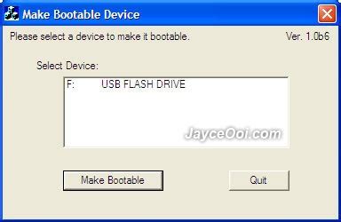 How To Make USB Pen Drive Bootable JayceOoi