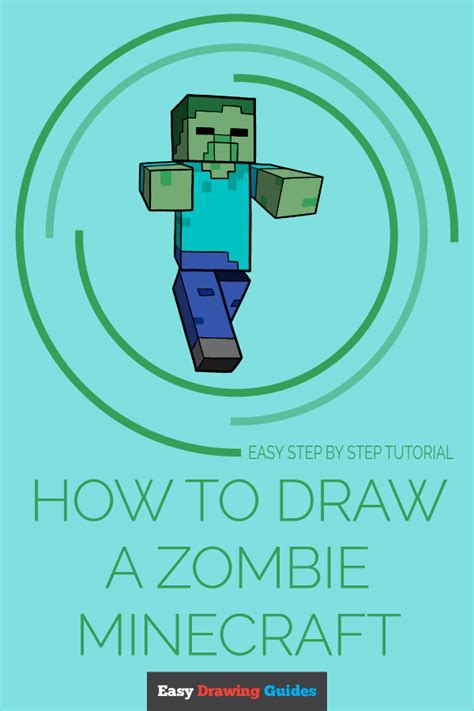 How To Draw The Minecraft Zombie