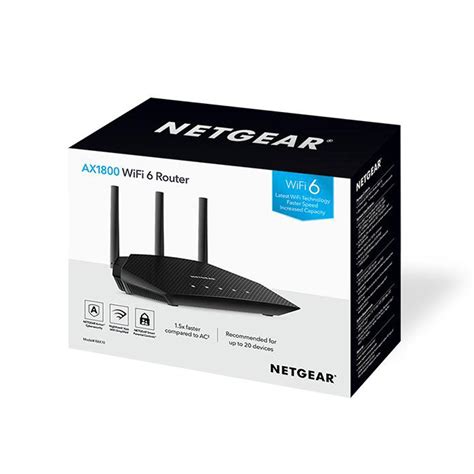 Buy Netgear Nighthawk Rax10 Dual Band Wifi 6 Router