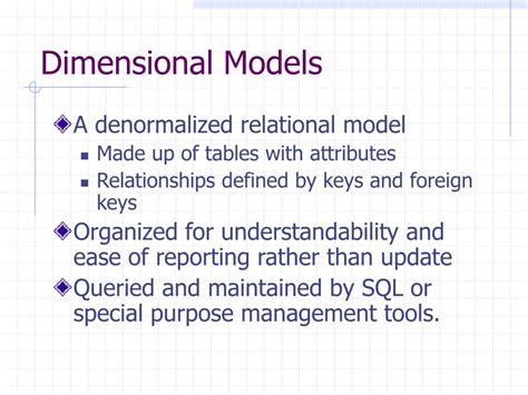PPT Dimensional Modeling PowerPoint Presentation Free Download ID 230781