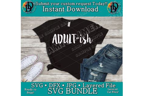 Adult Ish By Dynamic Dimensions Thehungryjpeg