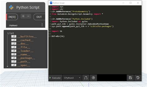 Import Module In Cpython3 Revit Dynamo