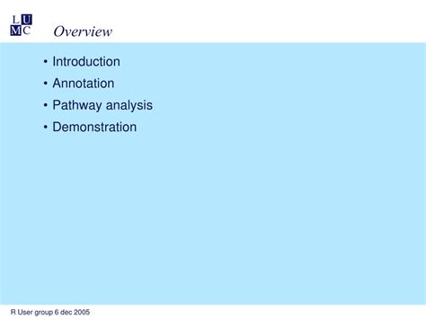 Ppt Pathway Analysis Using Bioconductor Powerpoint Presentation Free Download Id152265