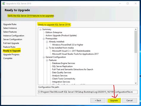 how to upgrade sccm sql server to 2019 primary site database htmd blog