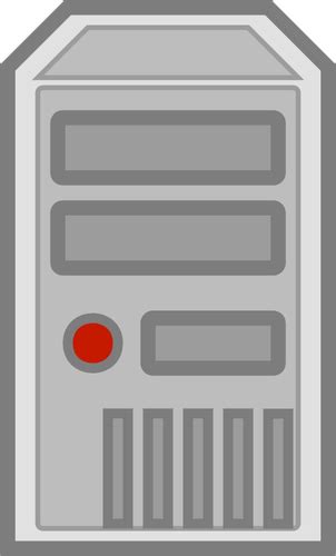 Color Vector Image Of Server Symbol Public Domain Vectors