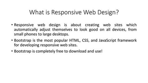 Presentation Of Bootstrap Pptx