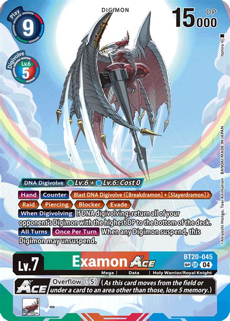Examon Ace Bt20 045 Sp Phoenix Reborn